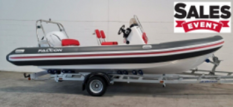 USED RIB PACKAGES from ZODIAC, BOMBARD & FALCON